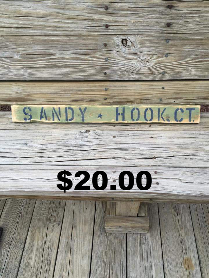 Hand Crafted Wood Barn Signs Sandy Hook